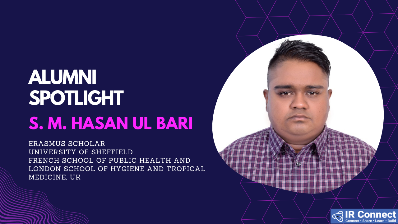 S. M. Hasan UL Bari - IR Connect Supported by WHO-TDR