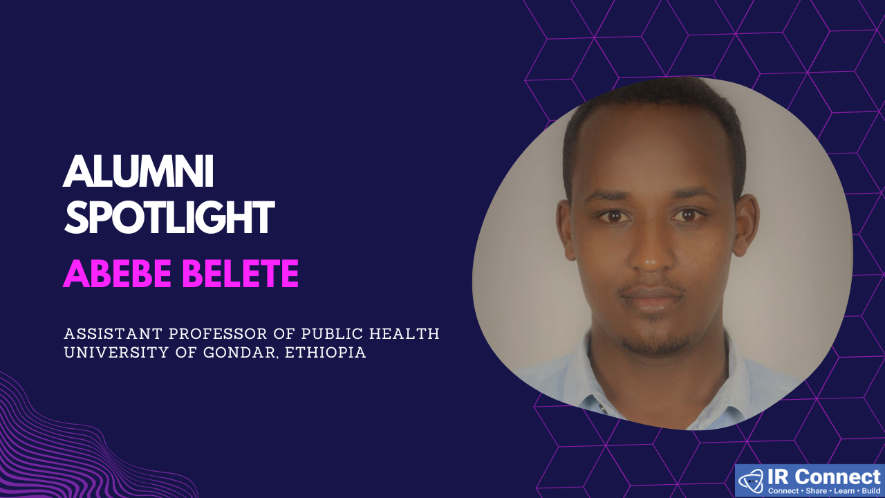 Abebe Belete - IR Connect Supported by WHO-TDR