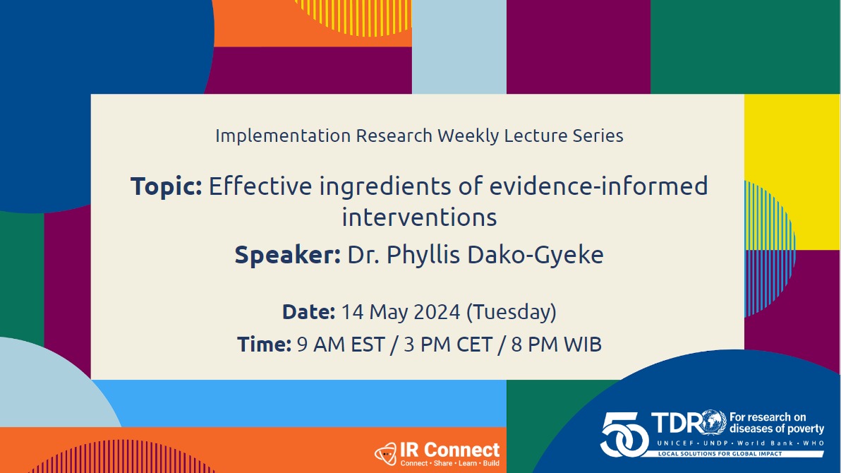 Effective ingredients of evidence-informed interventions - Dr. Phyllis ...